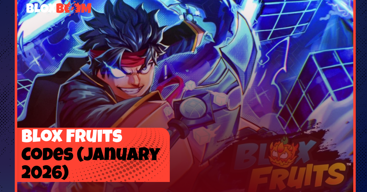Blox Fruits Codes (January 2026)