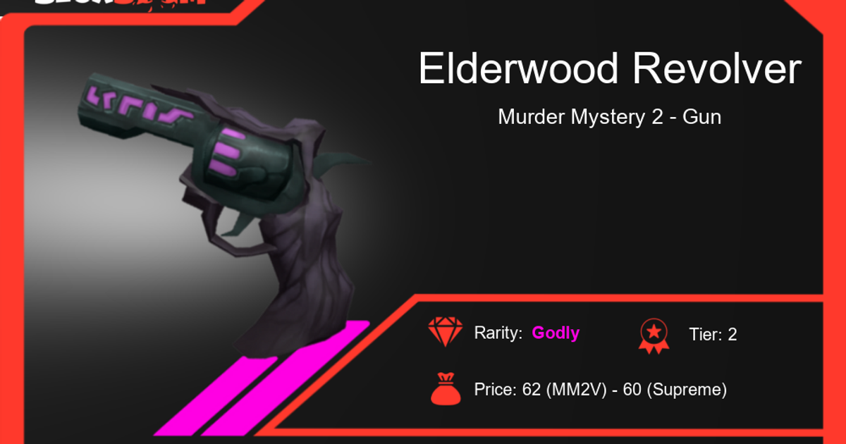 Elderwood Revolver MM2: The Most Underrated Weapon in Murder Mystery 2