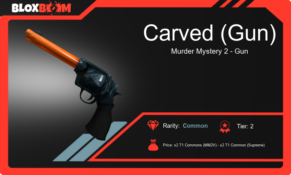 Unlock the Secret Power of the Carved Gun MM2!