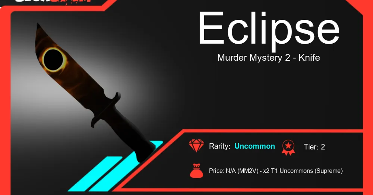 Eclipse MM2: How to Get This Rare Knife in Roblox MM2