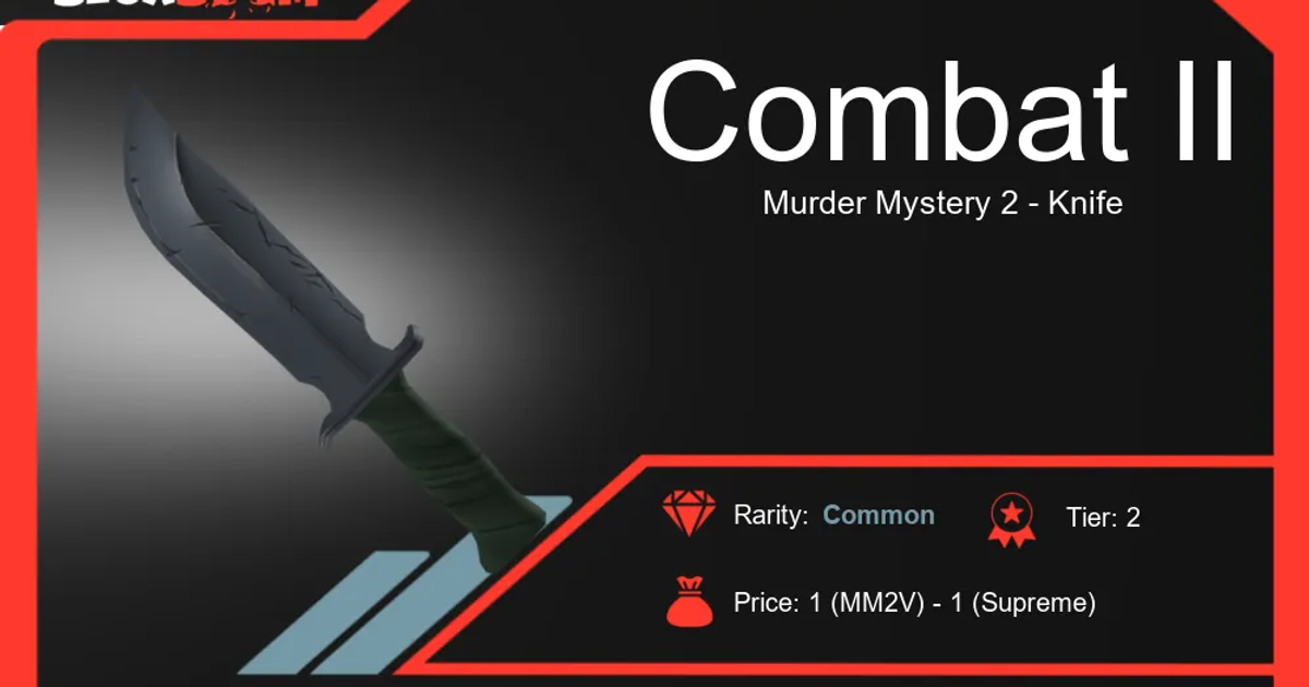 Snag the Hottest Blade: Decoding the MM2 Combat II Meta