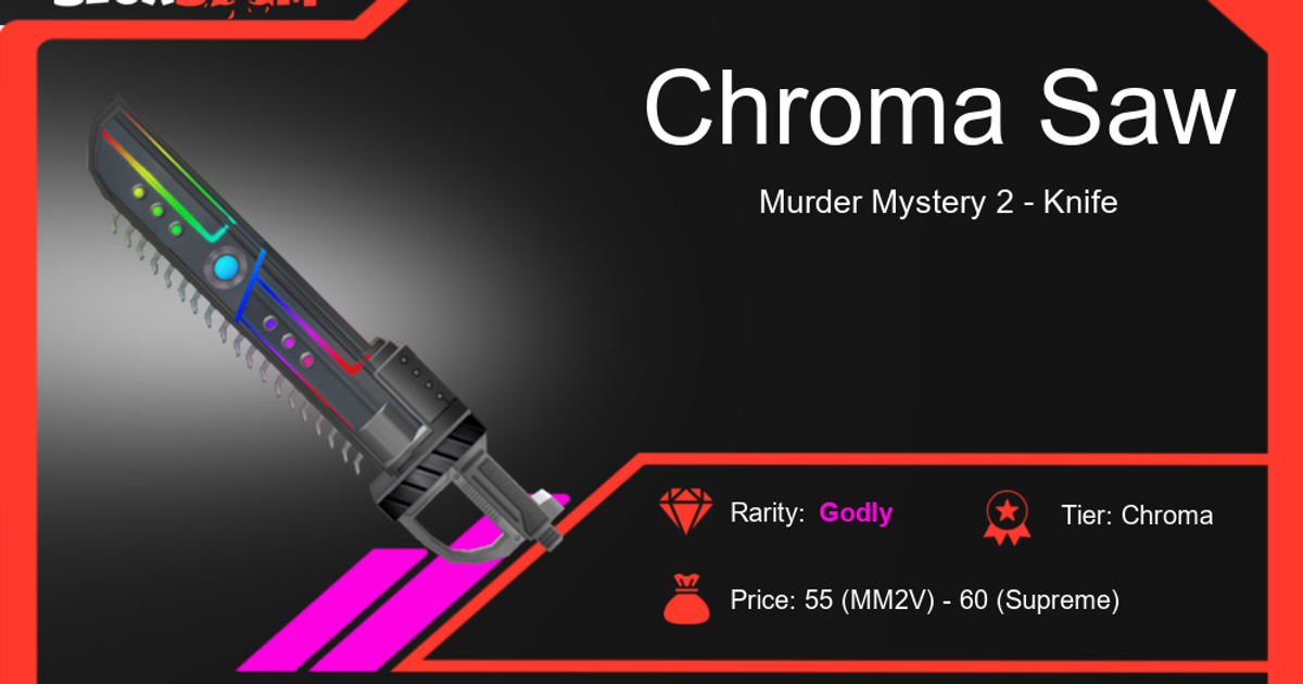 Chroma Saw in Roblox MM2: Ultimate Guide to the Hot Item, How to Obtain It, and Current Gaming ...