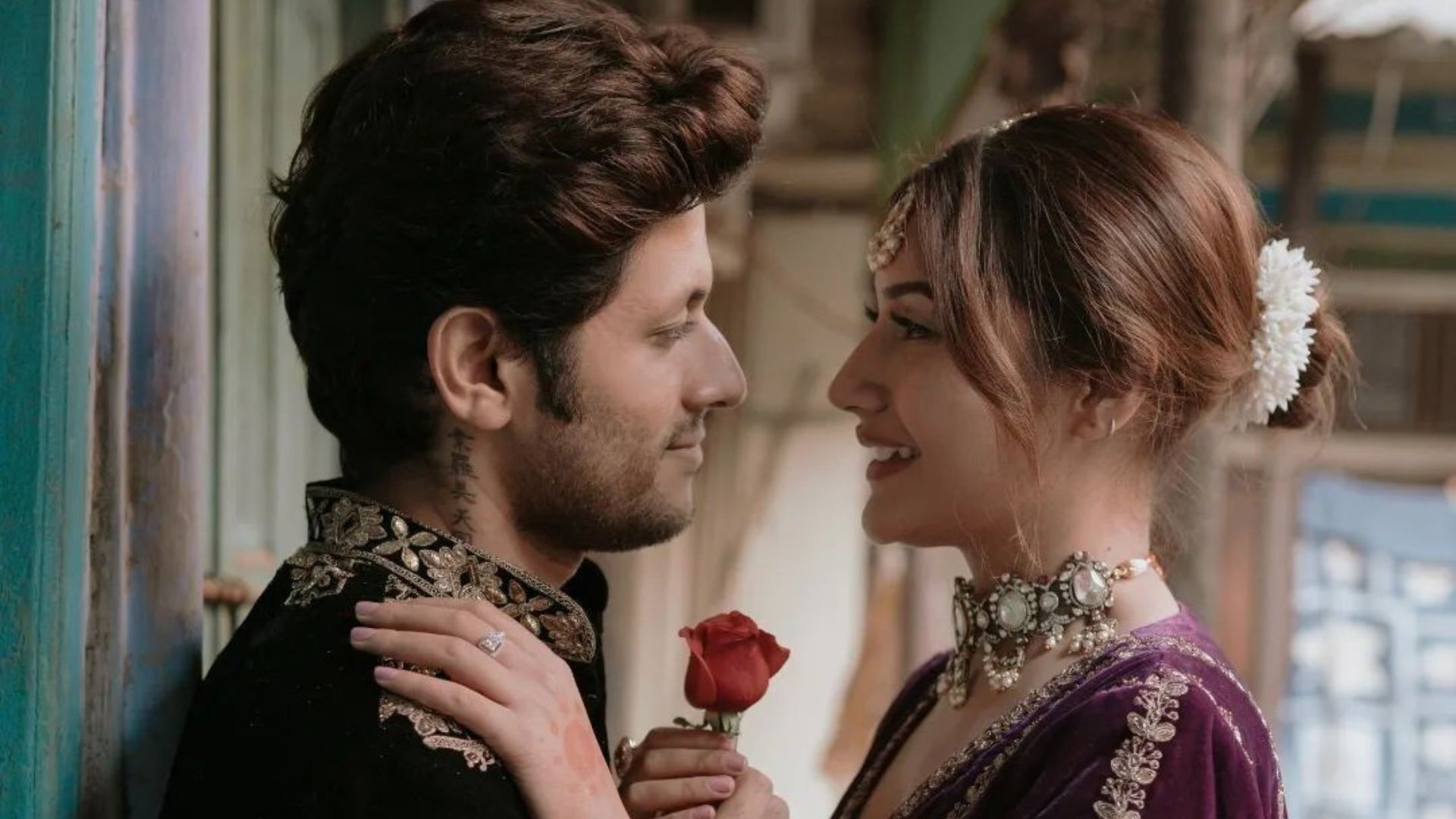 Don't miss actress Surbhi Chandna and fiancée Karan Sharma regal photoshoot