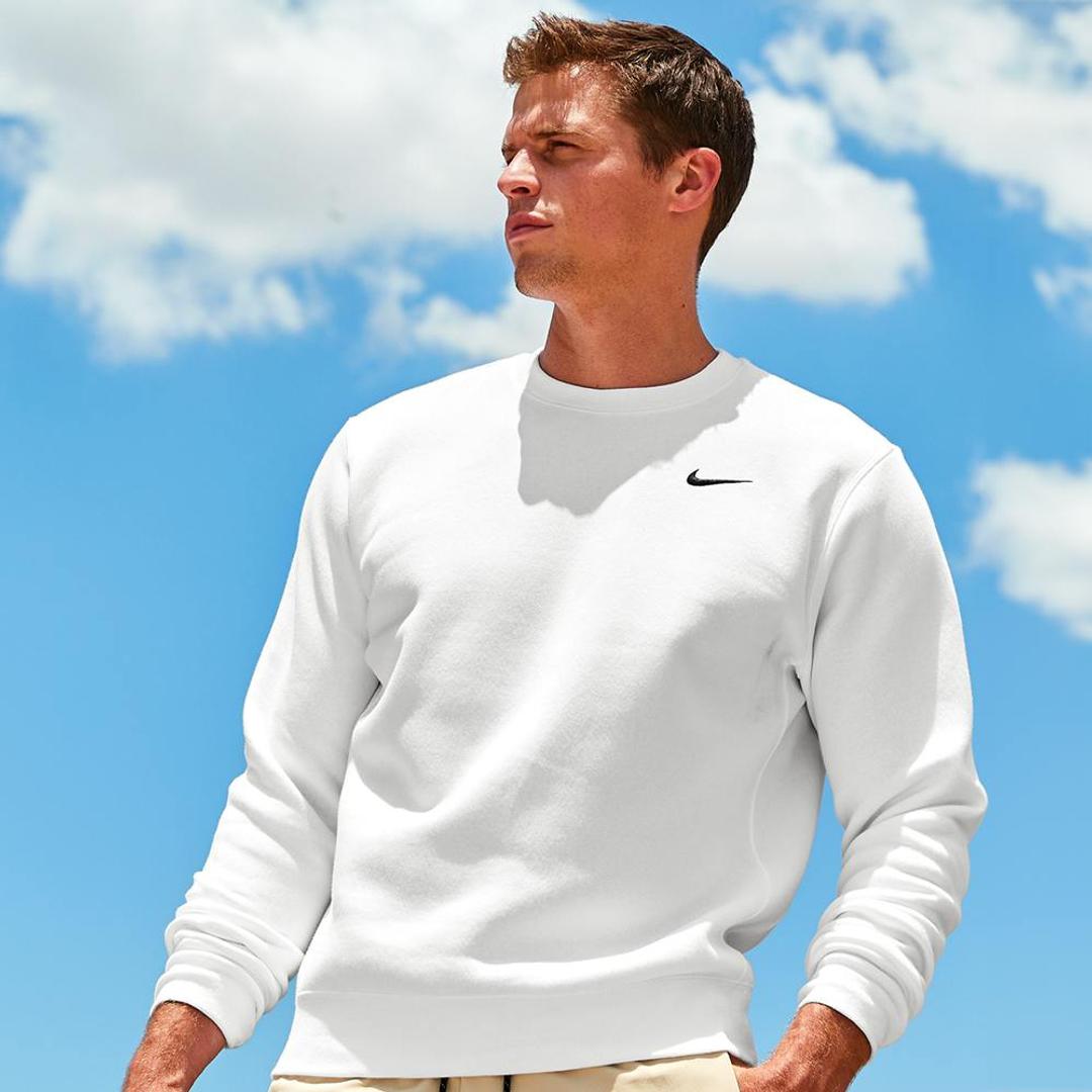 Custom Nike Club Fleece Crew | Design Online