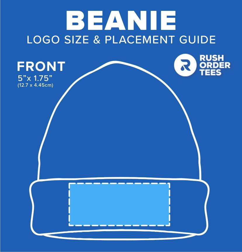 Hat Logo Size & Placement Guide - RushOrderTees