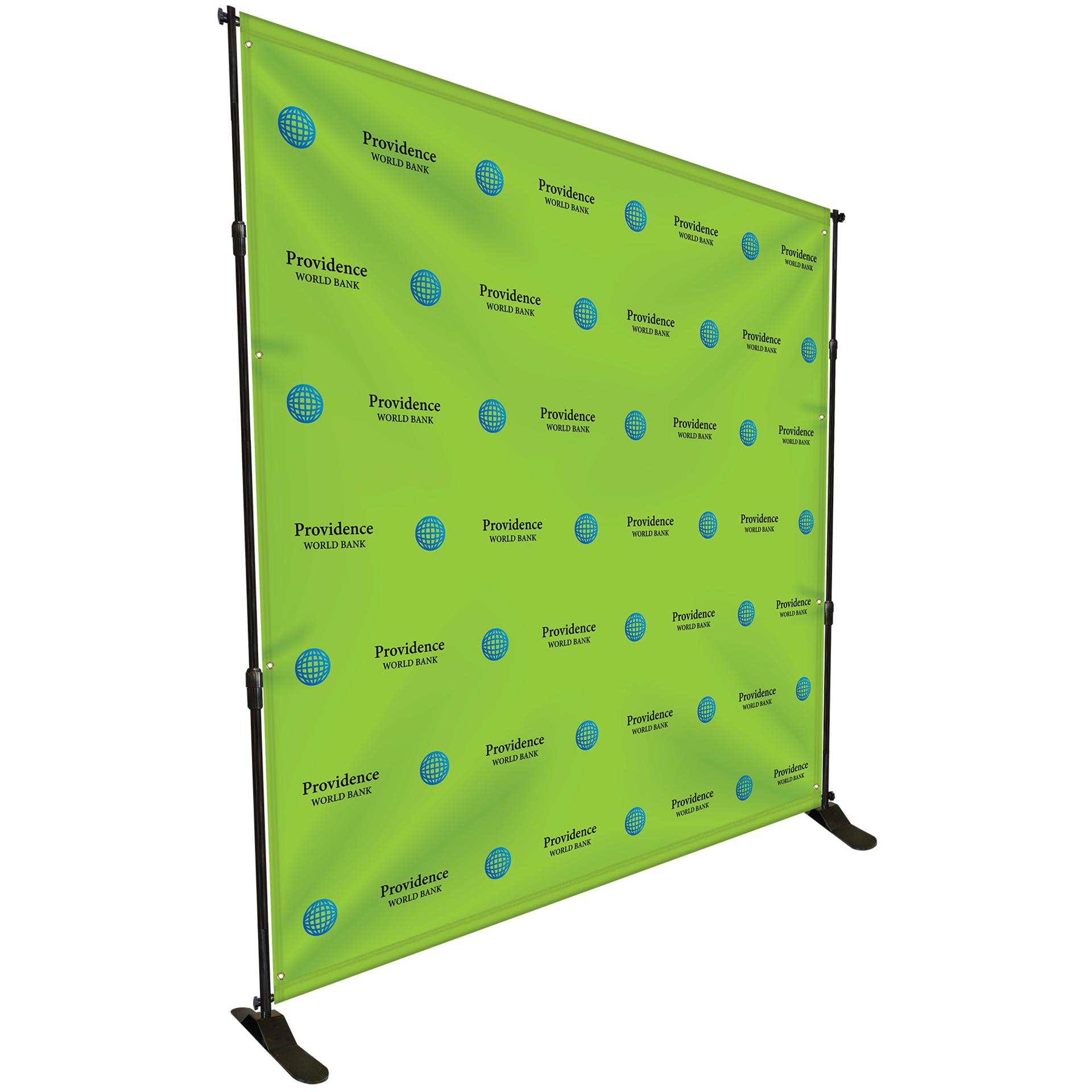 Custom 8' x 8' Backdrop Banner Kit