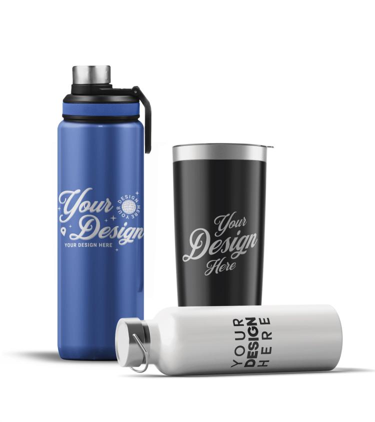 Design Custom Drinkware with Logo