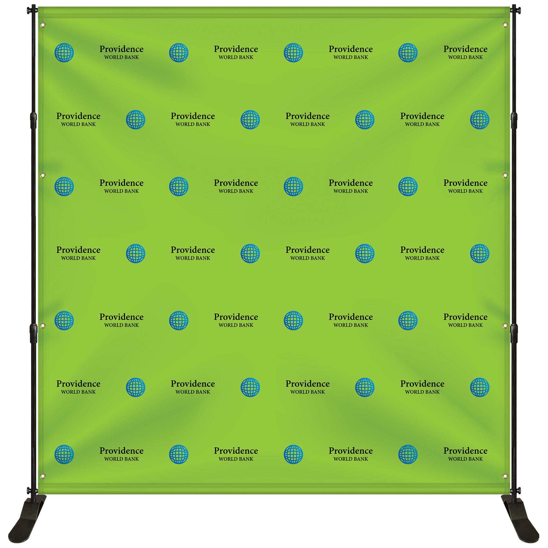 Custom 8' x 8' Backdrop Banner Kit
