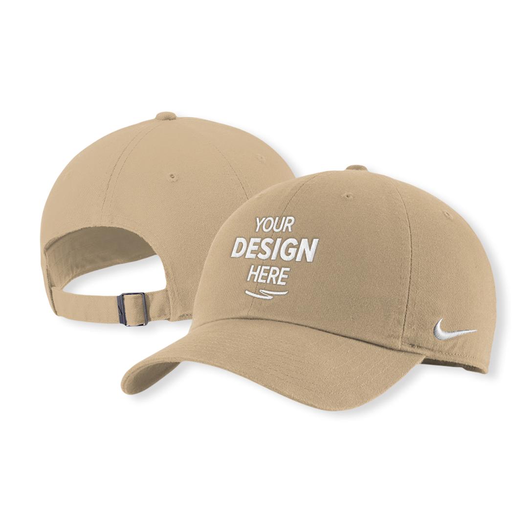 Custom Nike Heritage Cotton Twill Cap | Design Online