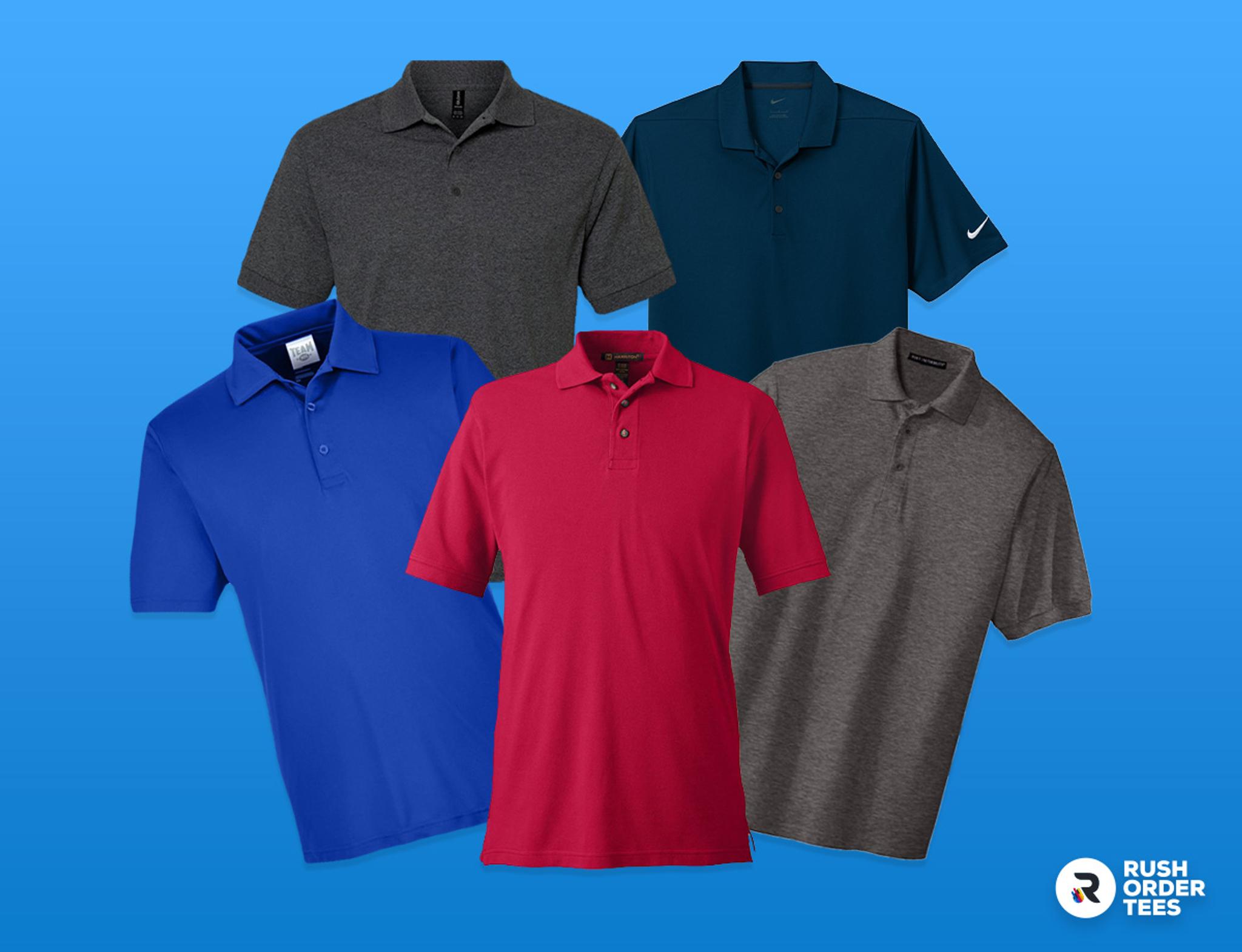 Custom Polos Fabric Guide: Materials, Features & Care Tips