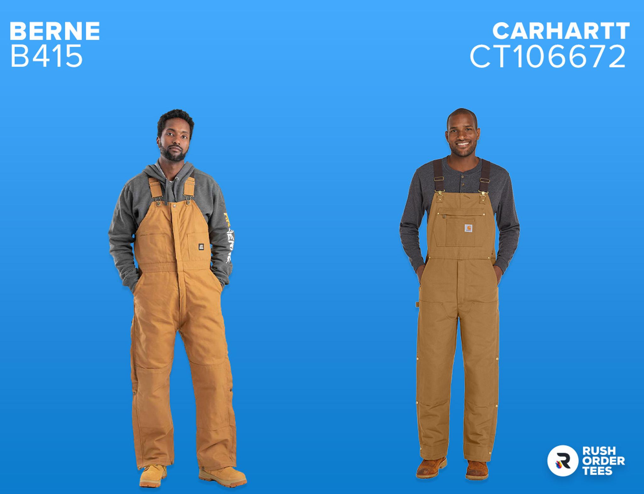 Carhartt vs Berne: Which Brand Delivers More For Custom Workwear?