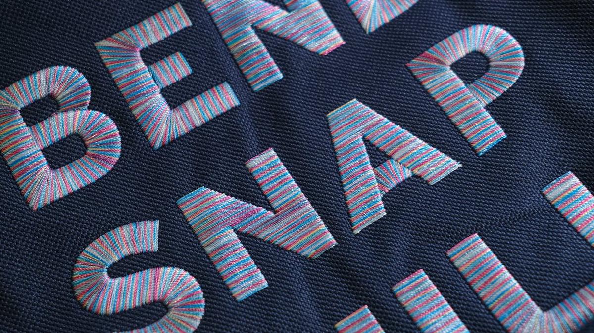 Ombre & Multicolor Thread Embroidery | RushOrderTees