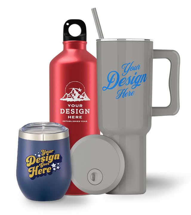 Design Custom Drinkware with Logo