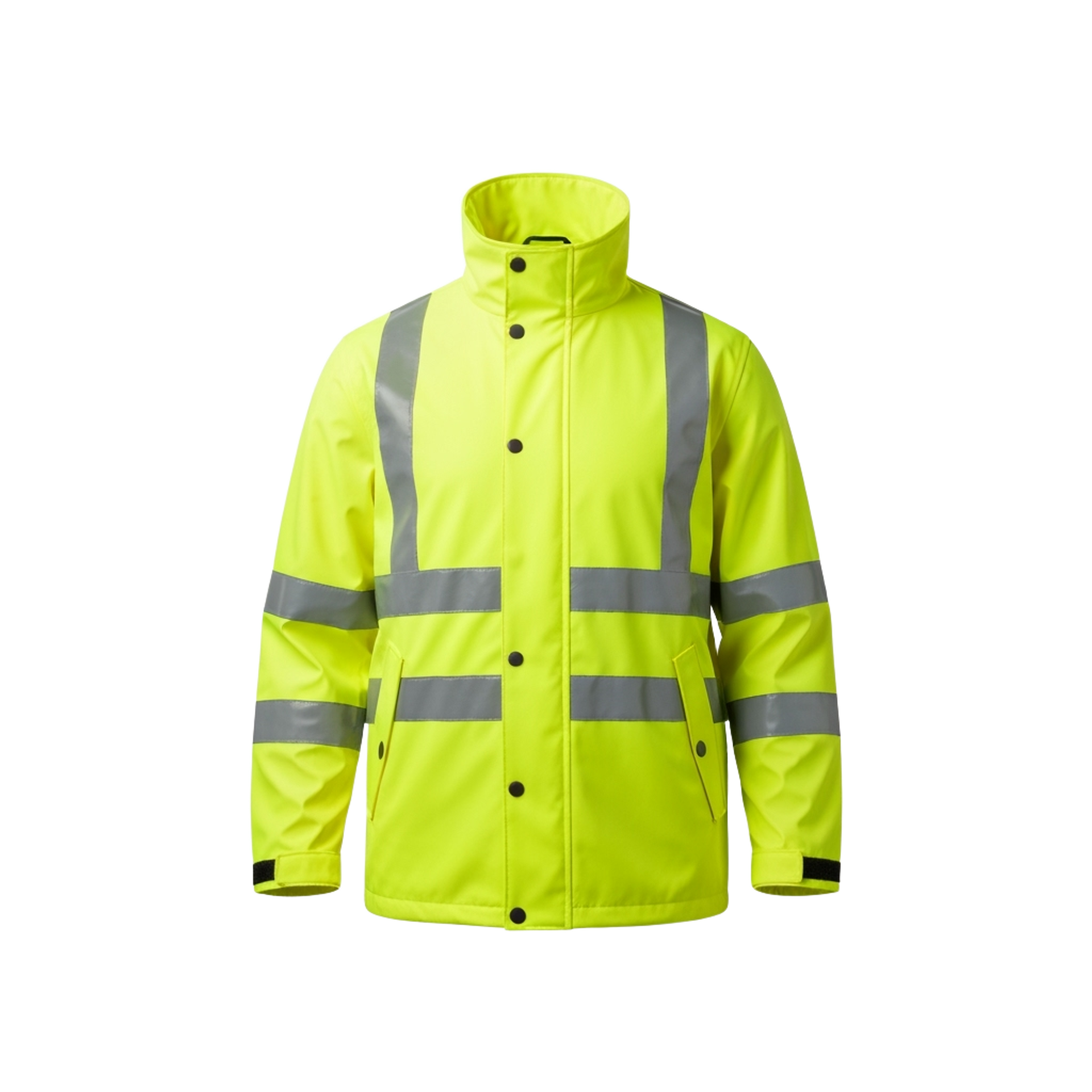Custom High Vis Rain Jackets | Design Safety Rain Jackets