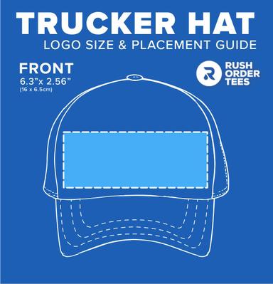 Hat Logo Size & Placement Guide - RushOrderTees