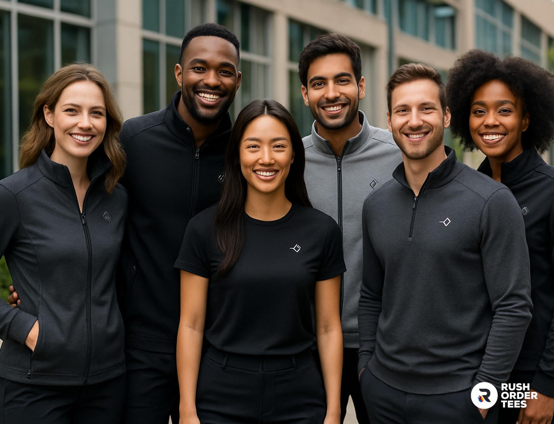 Where to Place Your Company Logo on Business Clothing