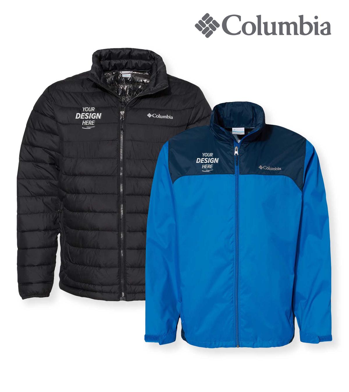 Custom Columbia Apparel | Design Custom Columbia Online