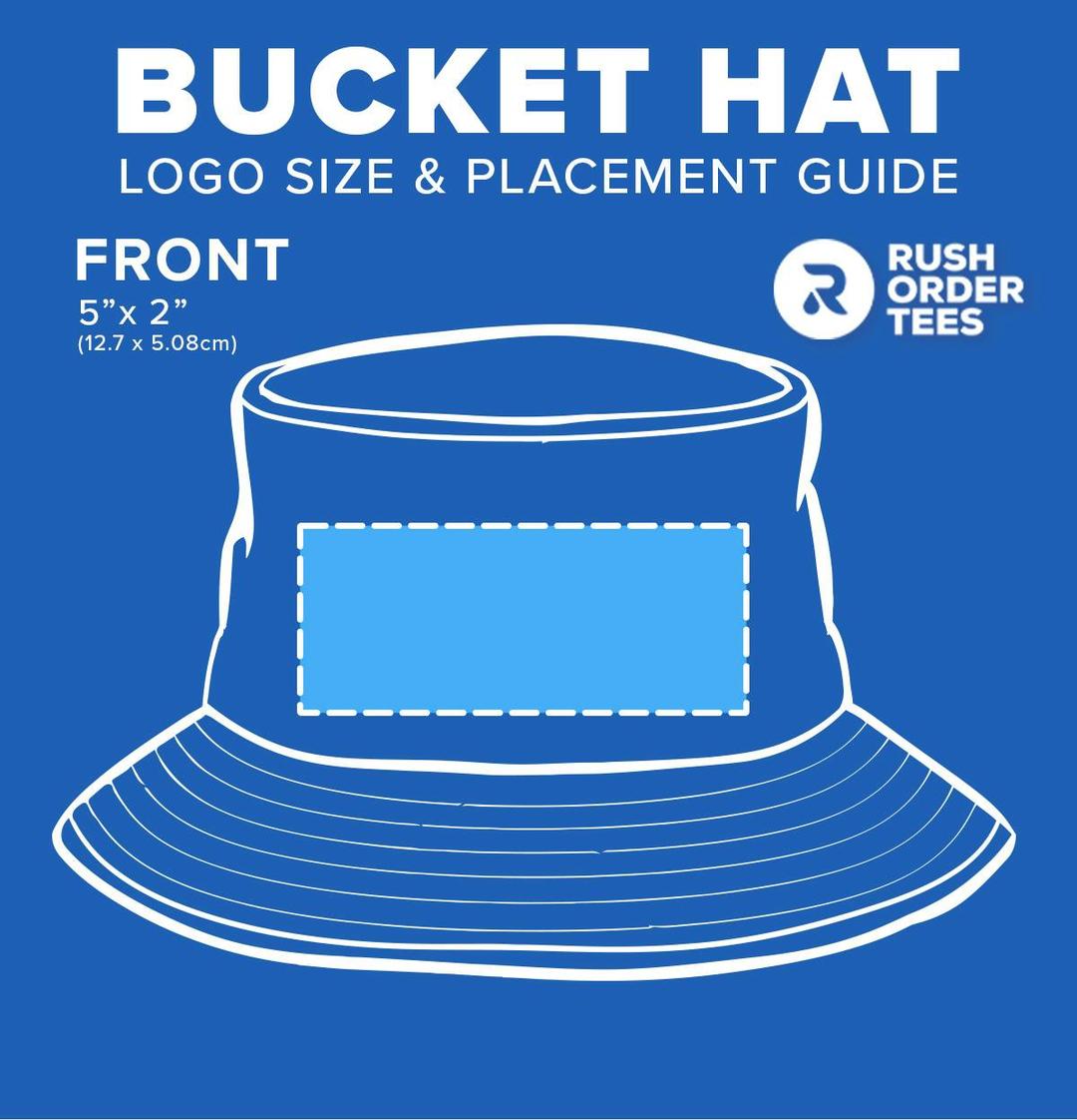 Hat Logo Size & Placement Guide - RushOrderTees