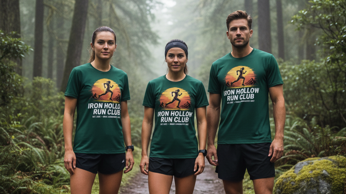 Design Custom Running Shirts Online | No Minimums