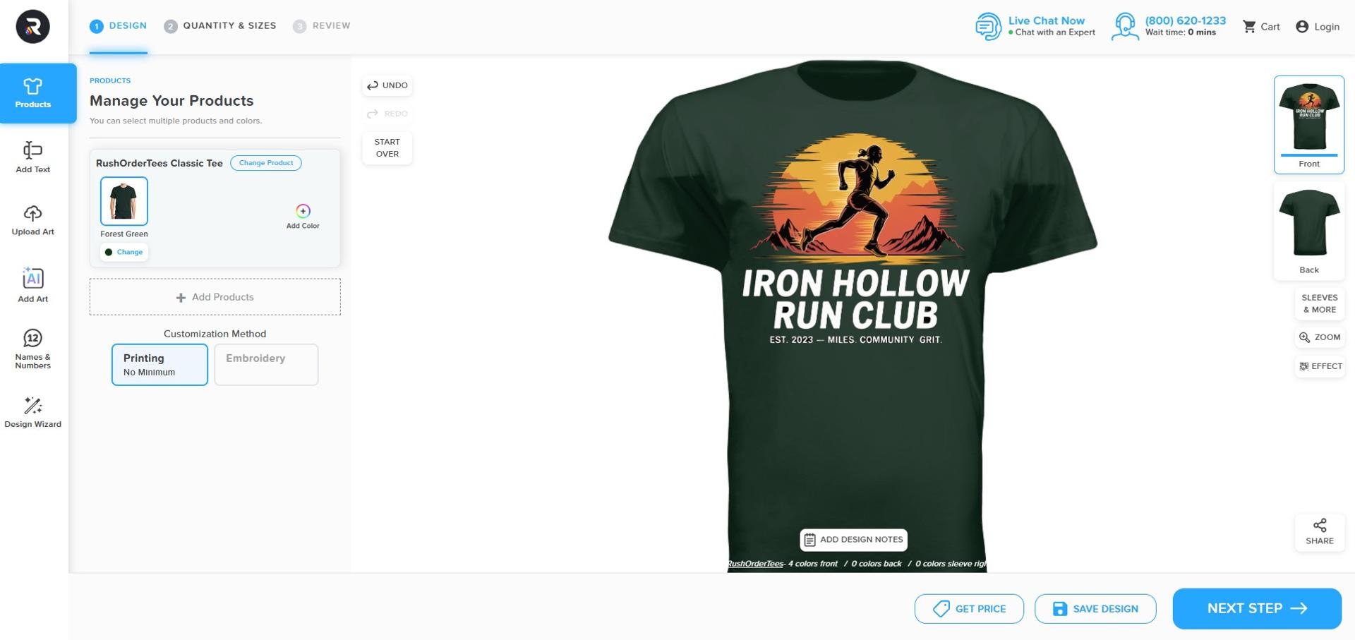 Custom Running Shirts | Running T-Shirt Design Ideas