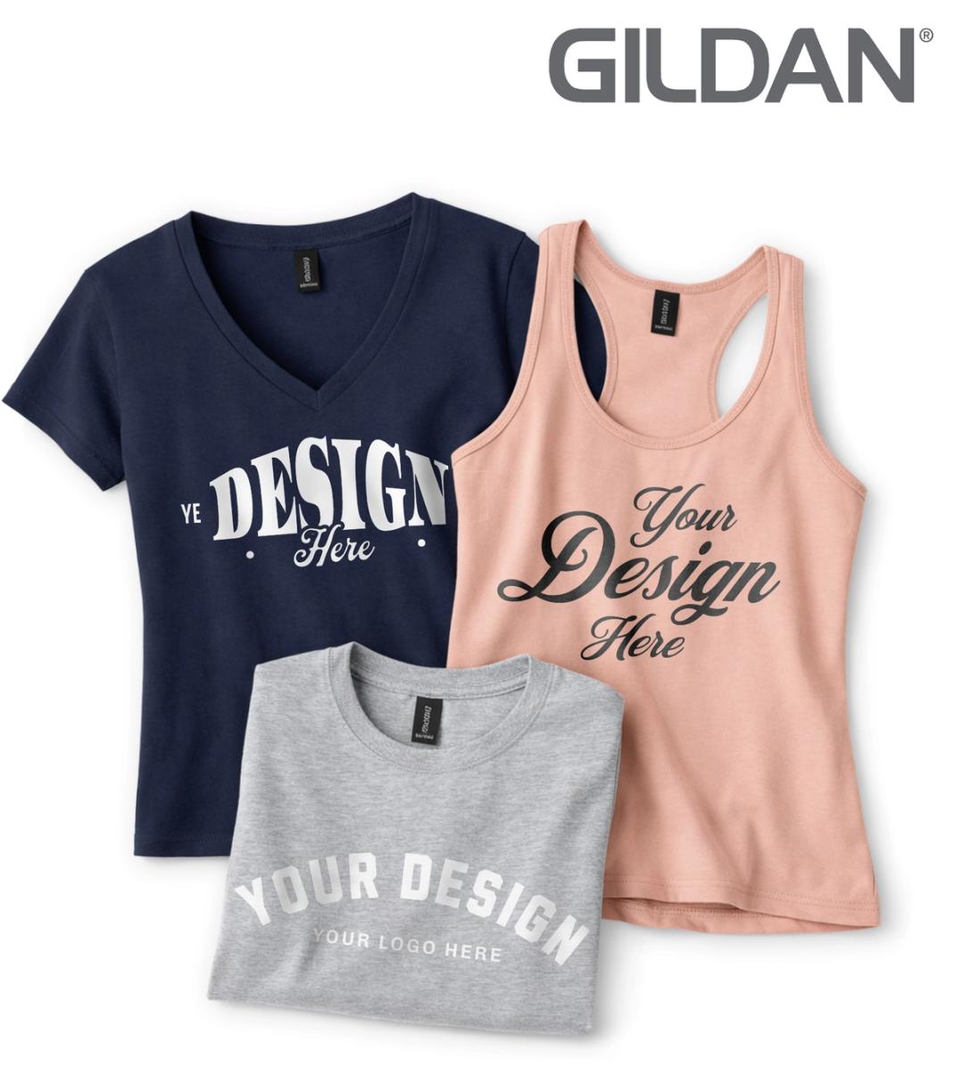Custom Gildan Apparel | Design Custom Gildan Shirts & More