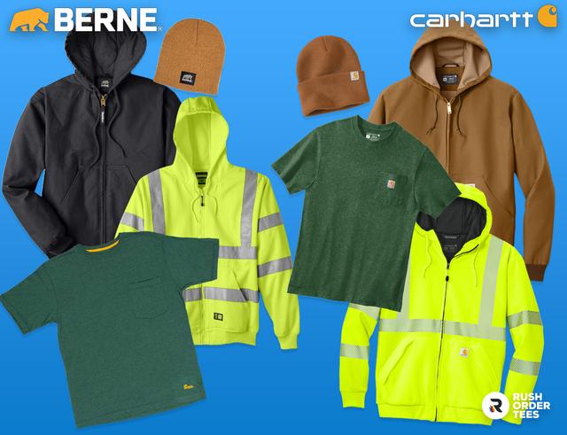 Carhartt vs Berne: Which Brand Delivers More For Custom Workwear?