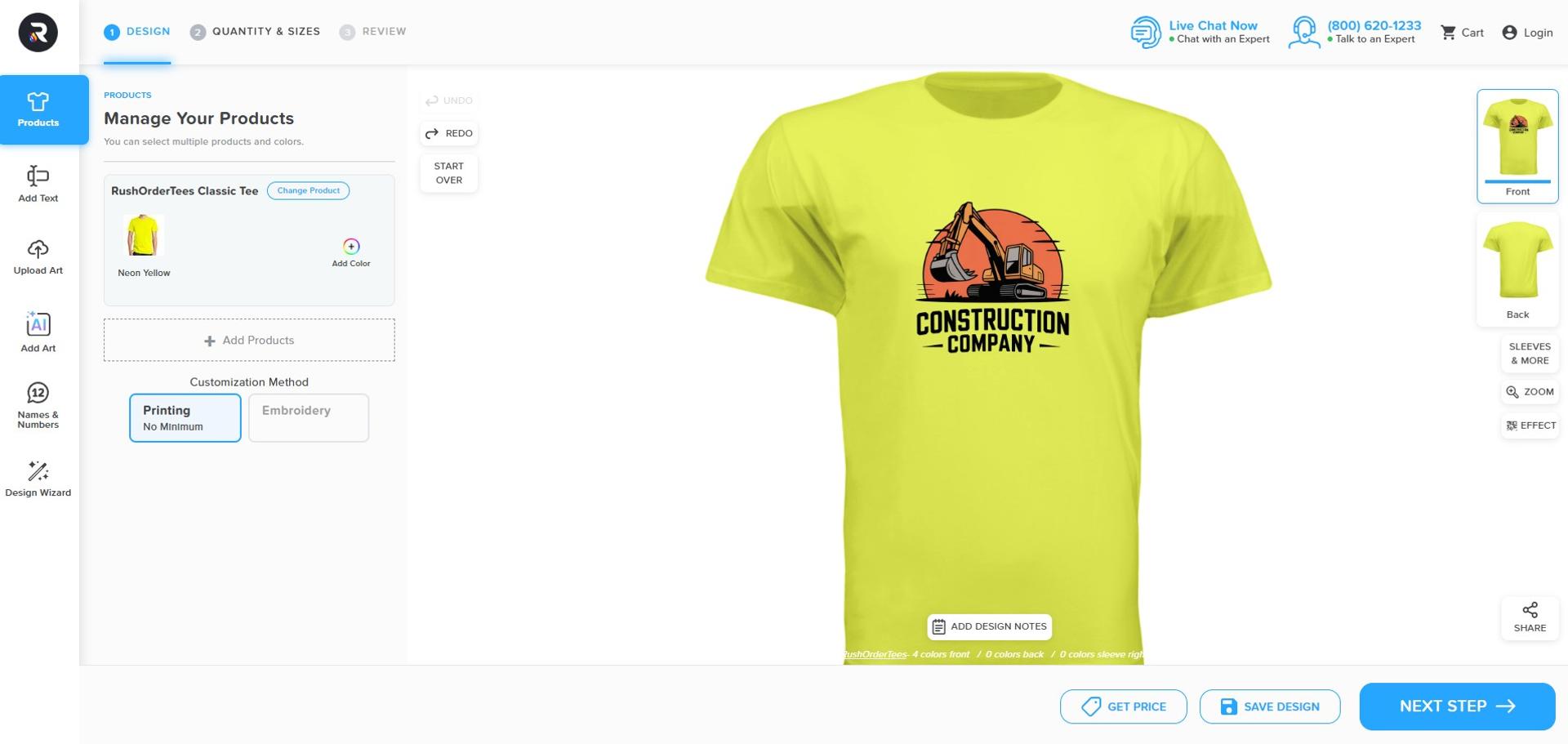 Construction Shirts: Design Construction Work Shirts