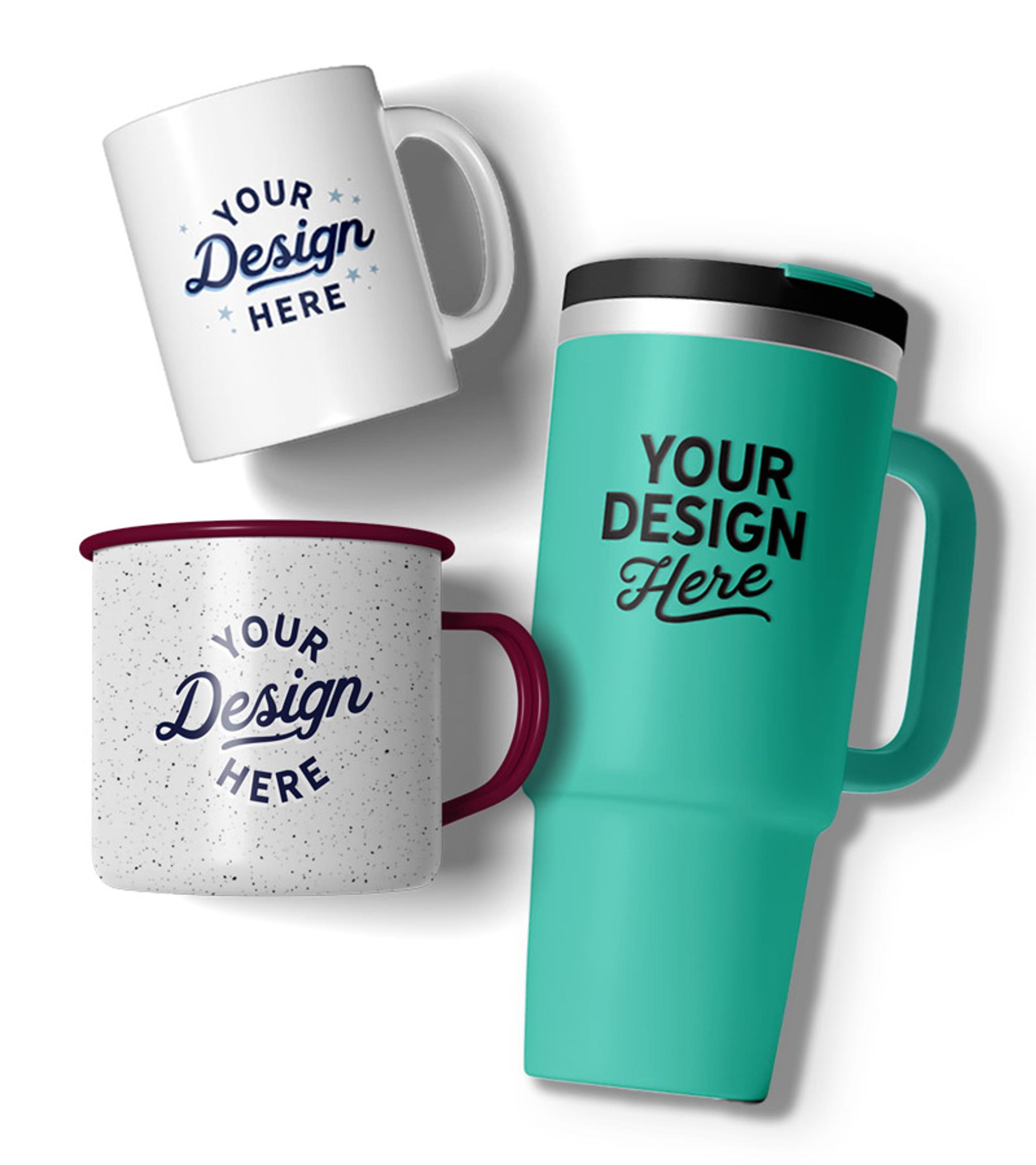 Design Custom Drinkware with Logo