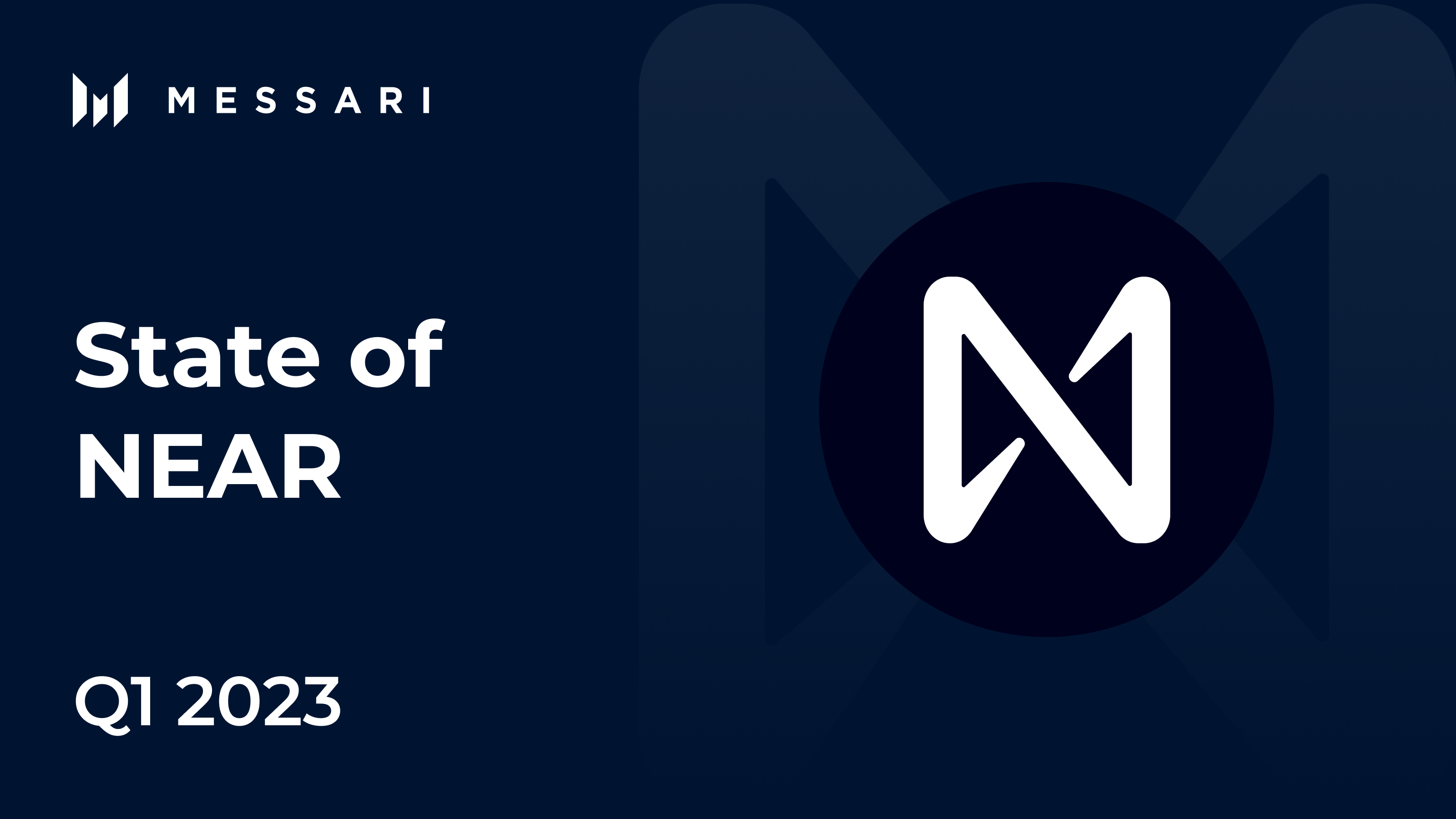 State of NEAR Q1 2023 | Messari