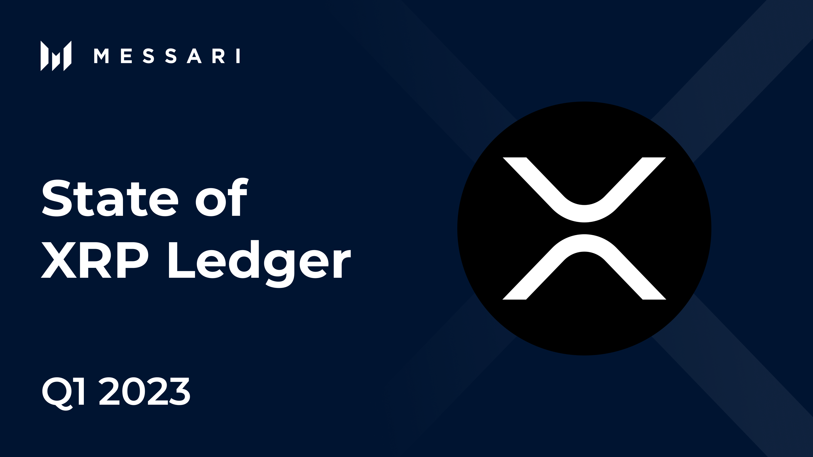 State of XRP Ledger Q1 2023 | Messari
