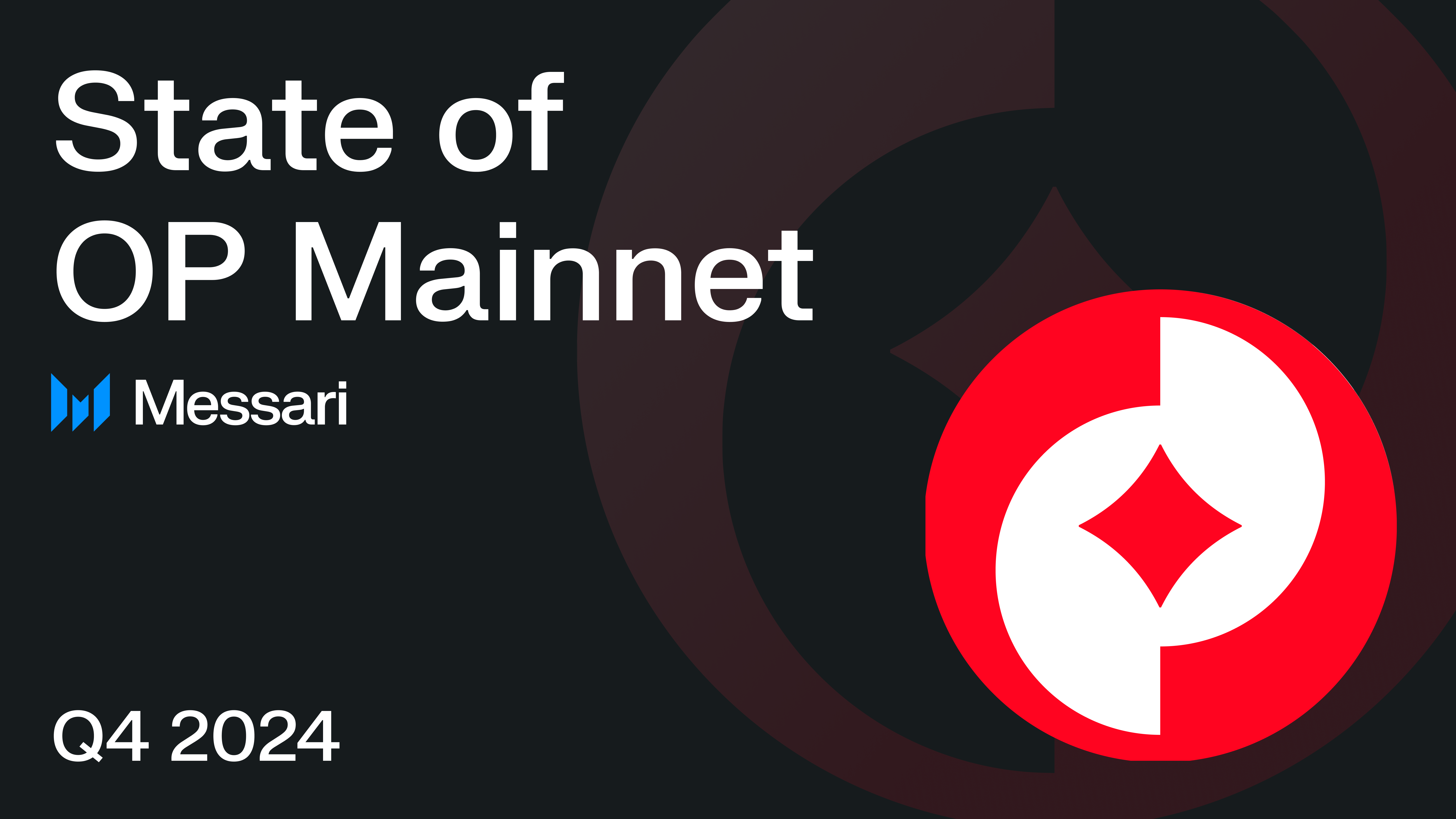 State of OP Mainnet Q4 2024 | Messari