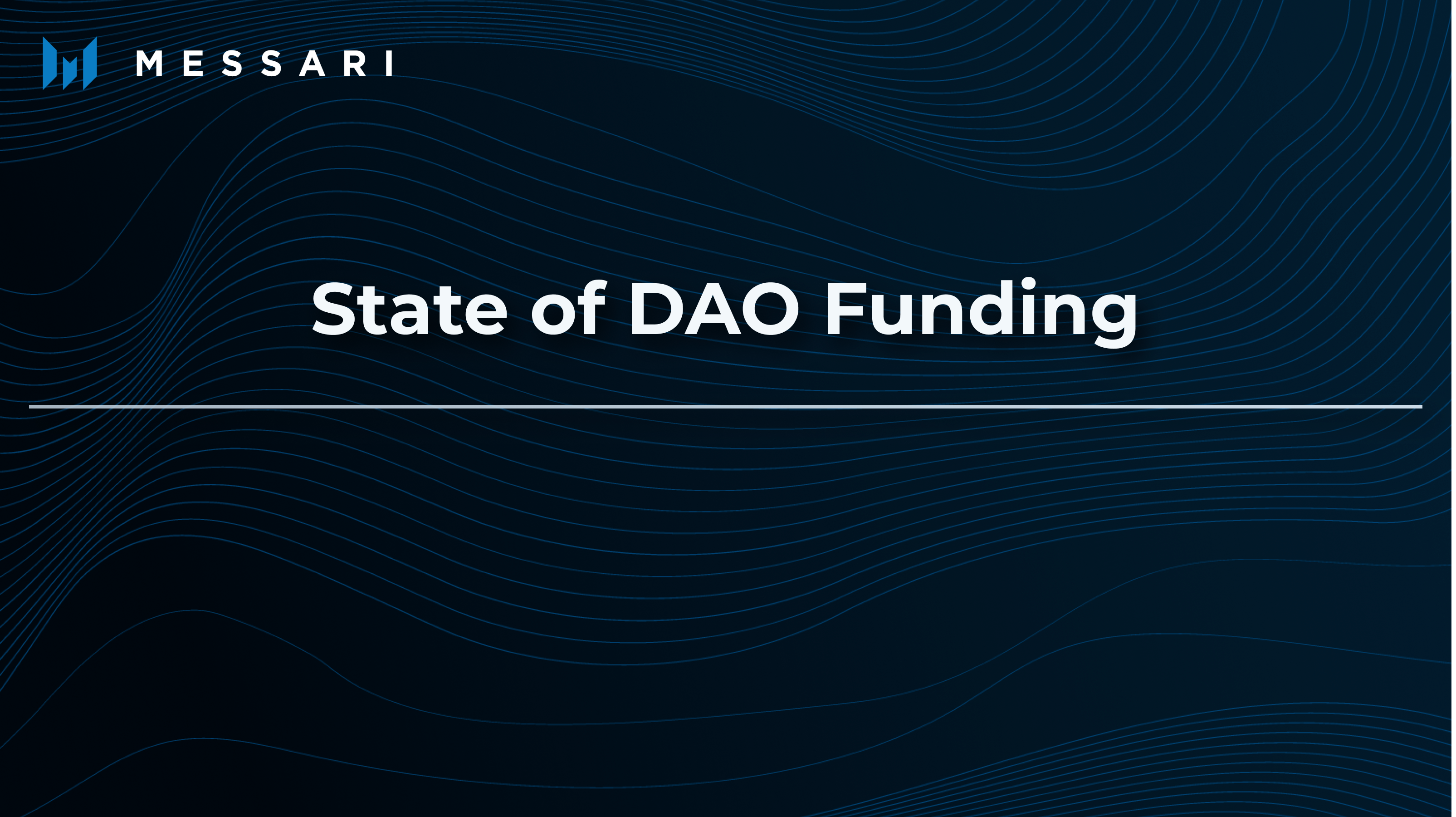 State of DAO Funding | Messari