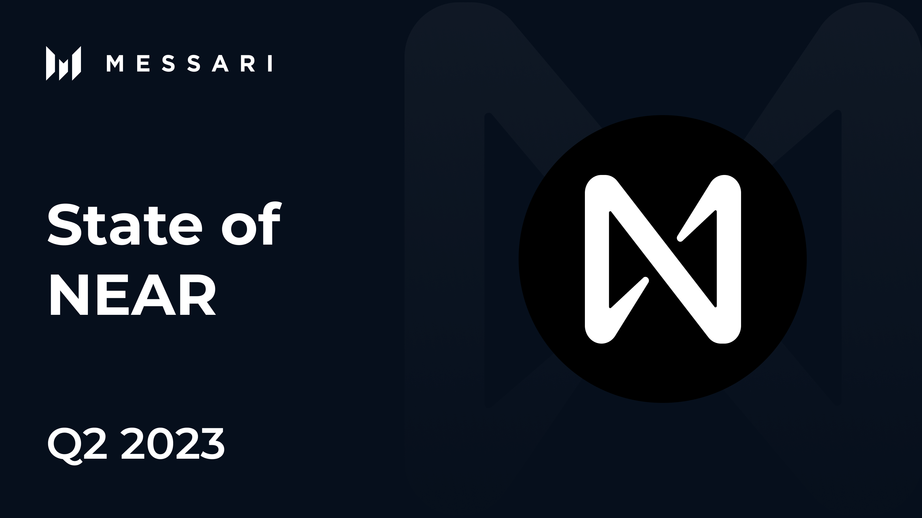 State of NEAR Q2 2023 | Messari