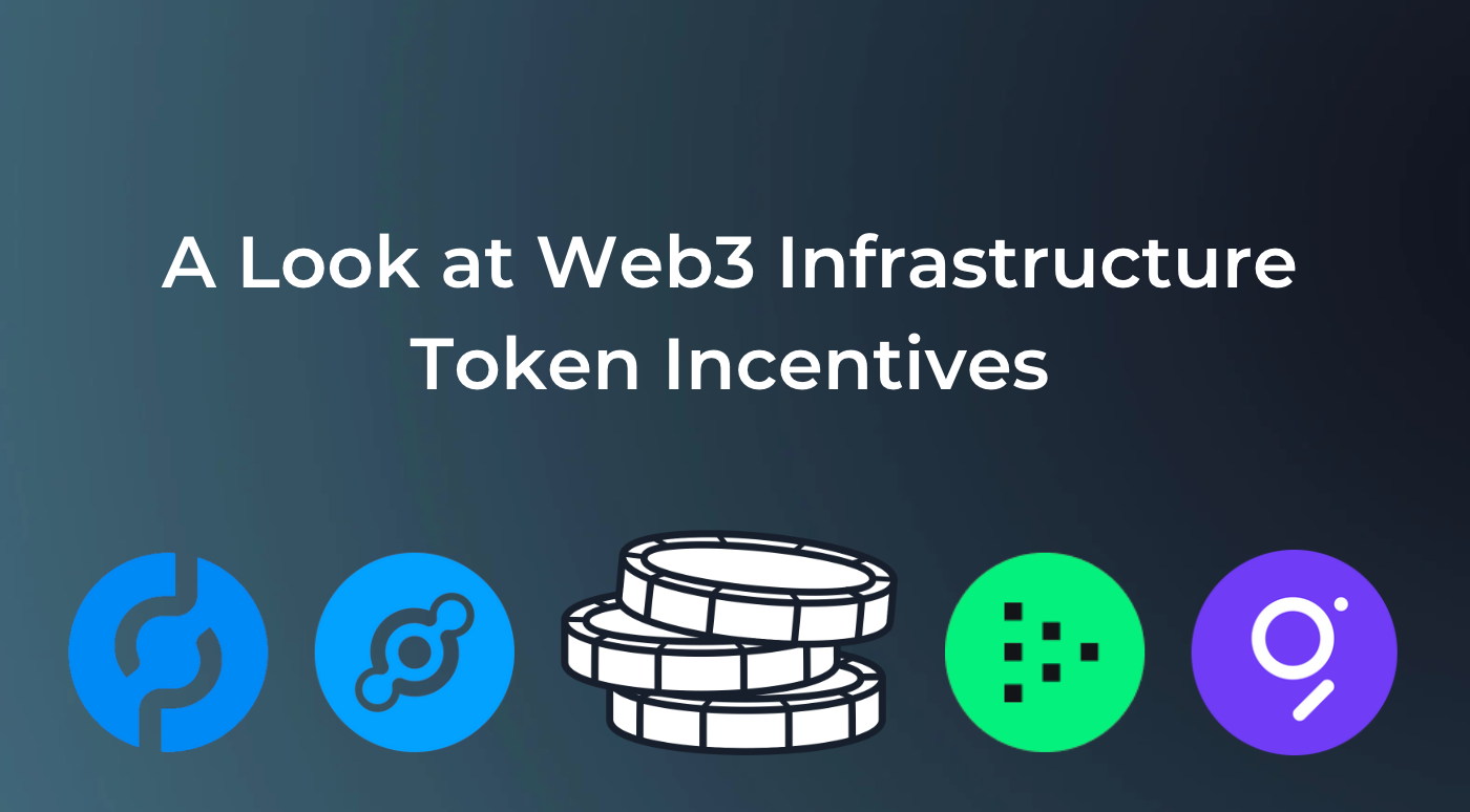 A Look At Web3 Infra Token Incentives | Messari