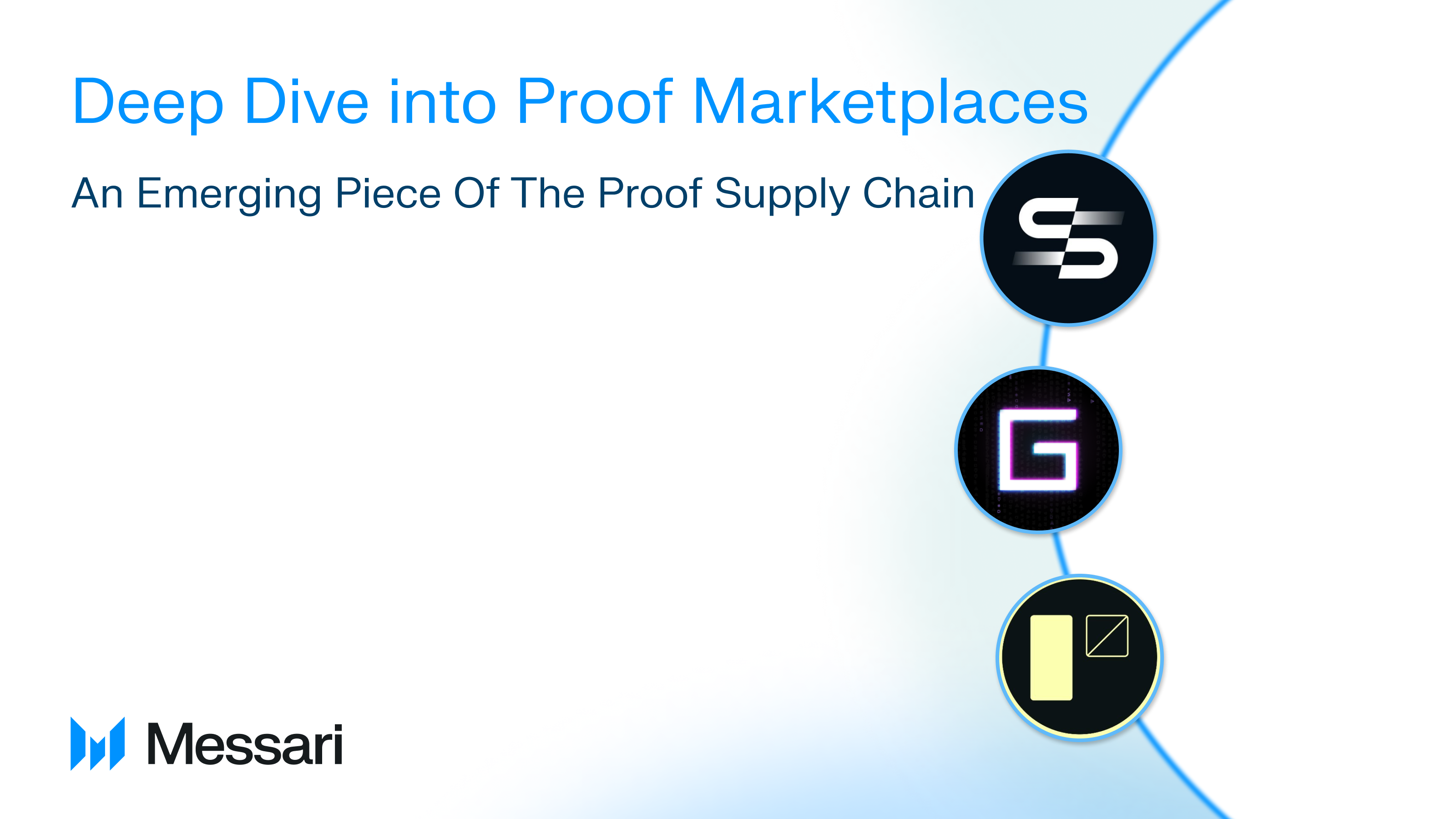 Deep Dive into Proof Marketplaces | Messari