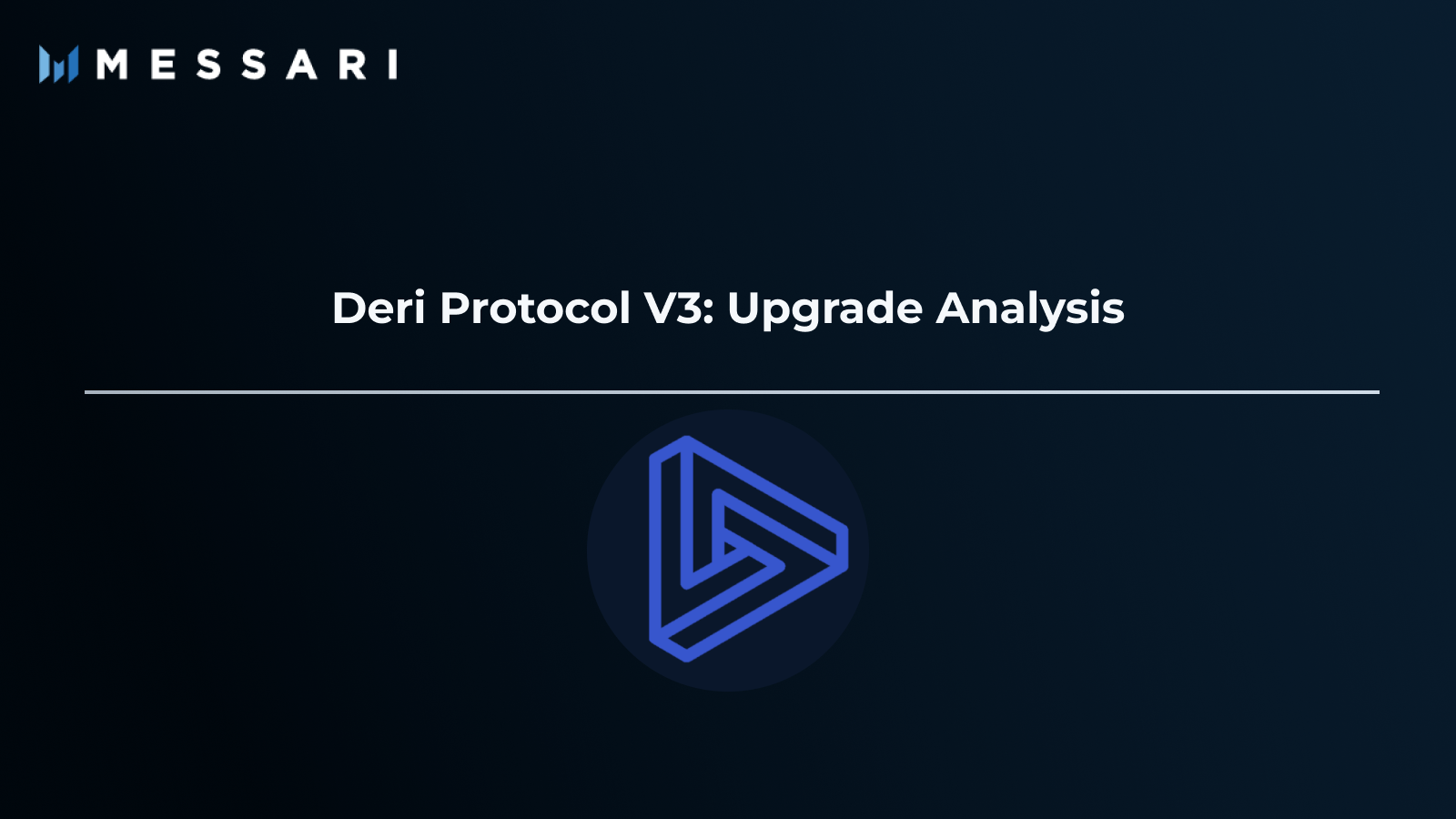 Deri Protocol V3: Upgrade Analysis | Messari