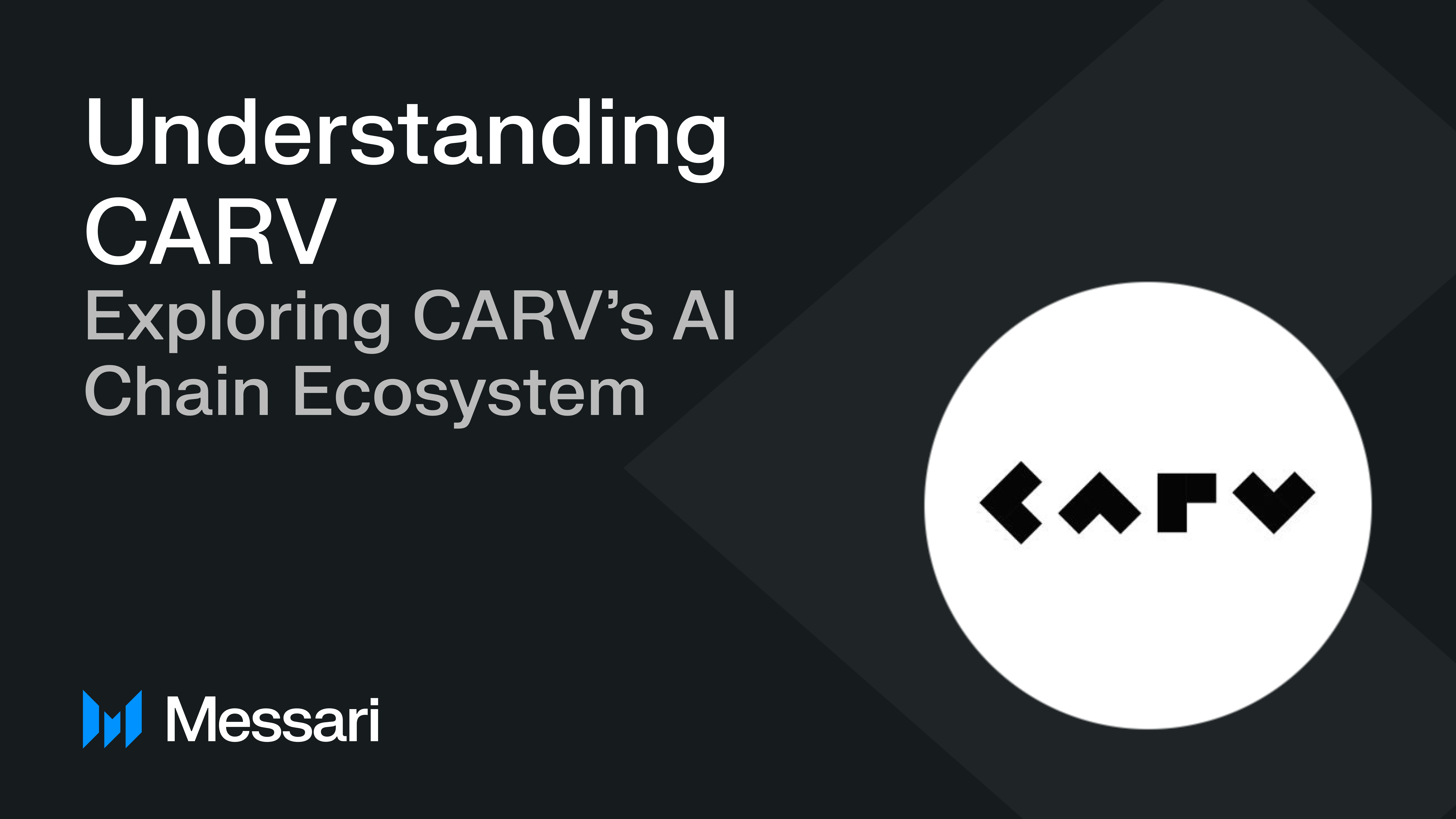 Exploring CARV's AI Chain Ecosystem | Messari