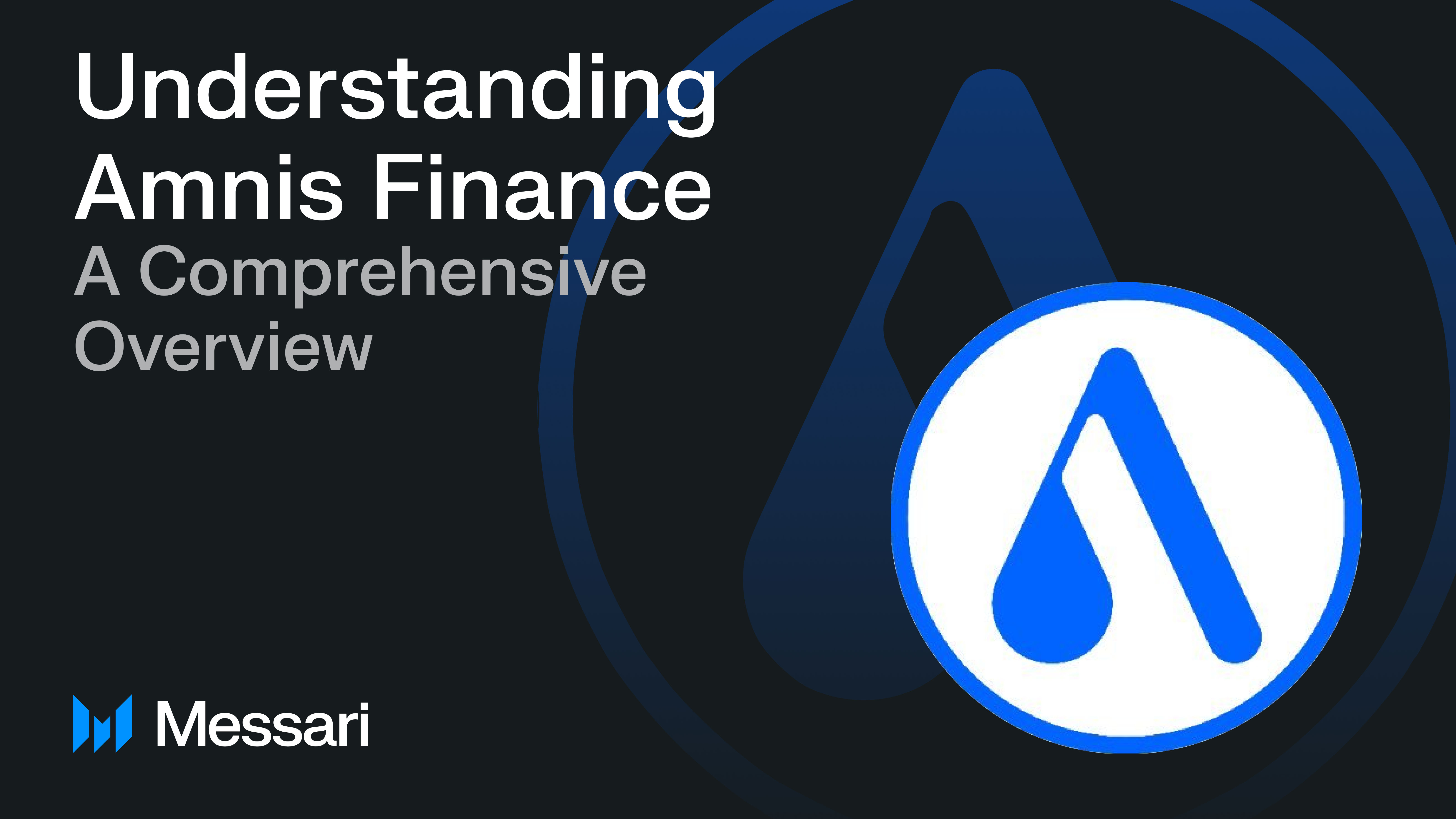 Understanding Amnis Finance: A Comprehensive Overview | Messari
