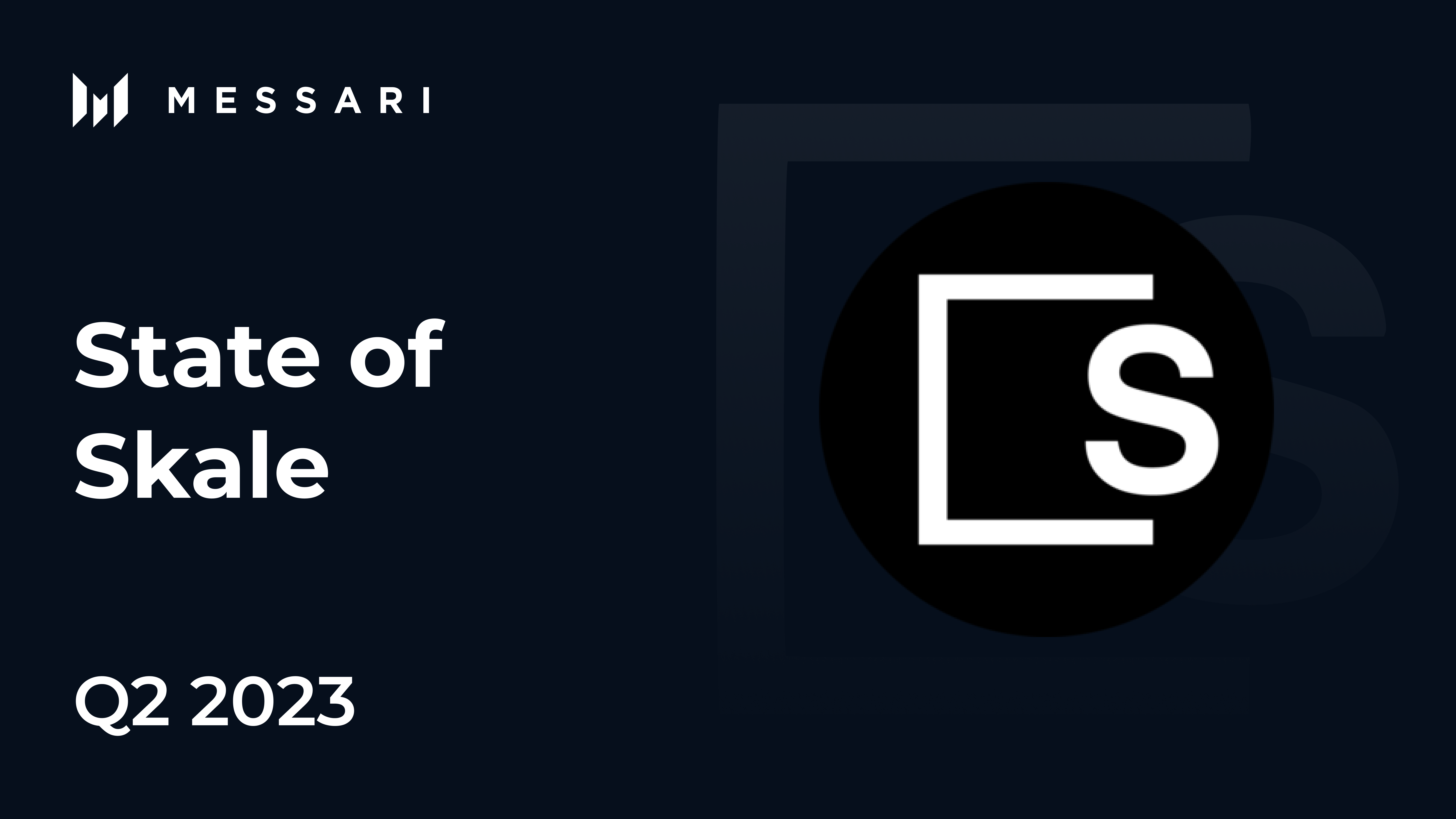 State of SKALE Q2 2023 | Messari