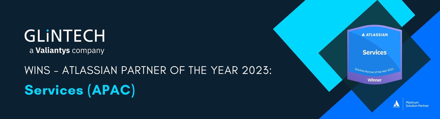 GLiNTECH - a Valiantys company, wins Atlassian Partner of the Year 2023 - Services (APAC)