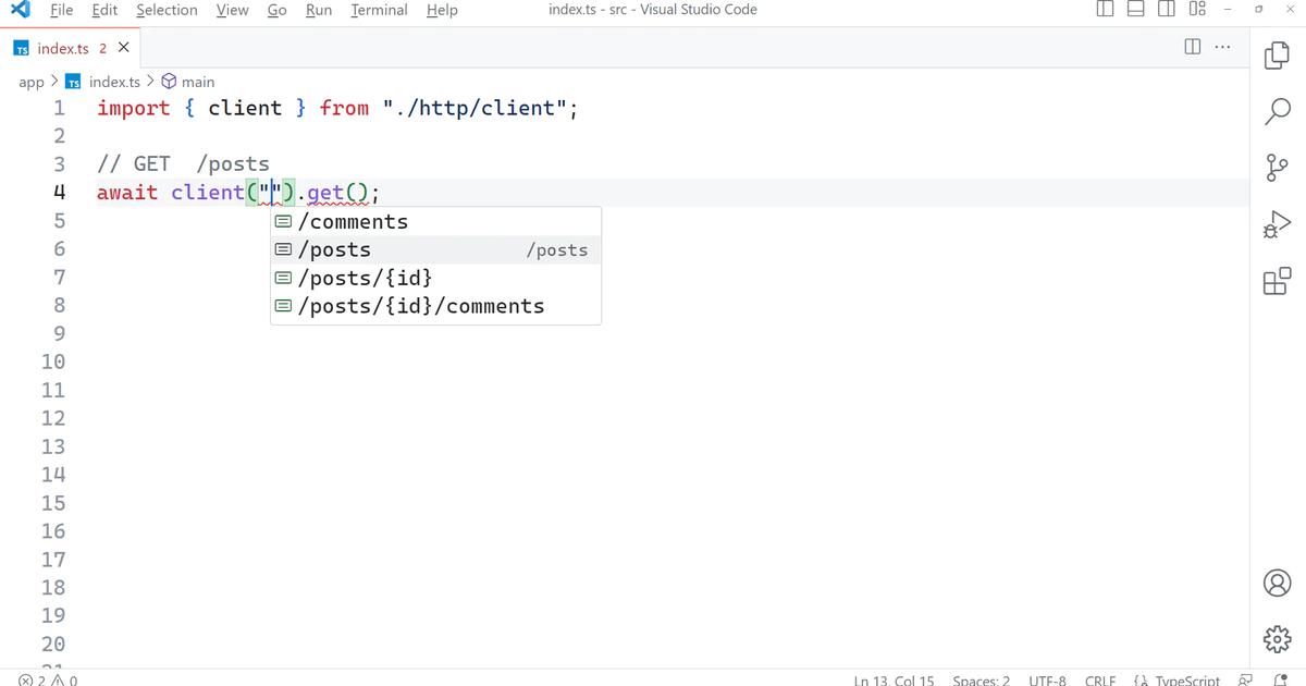 Building a typesafe Typescript REST API client - Adrian Środoń Building a typesafe Typescript REST API client - Adrian Środoń