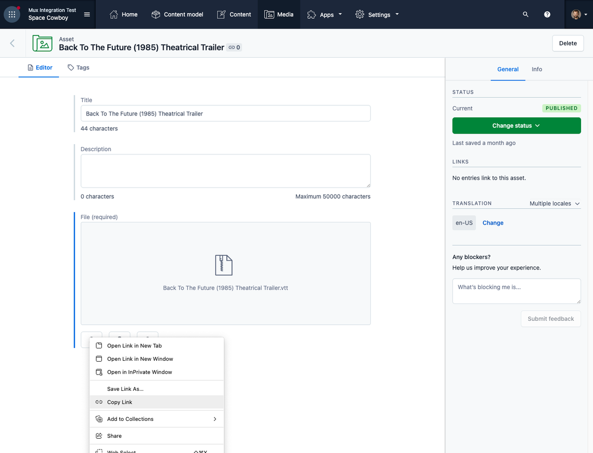Manage captions and get production-ready Mux Player code in the latest ...