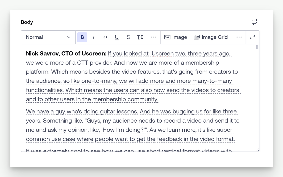 Build an AI-powered interactive video transcript | Mux