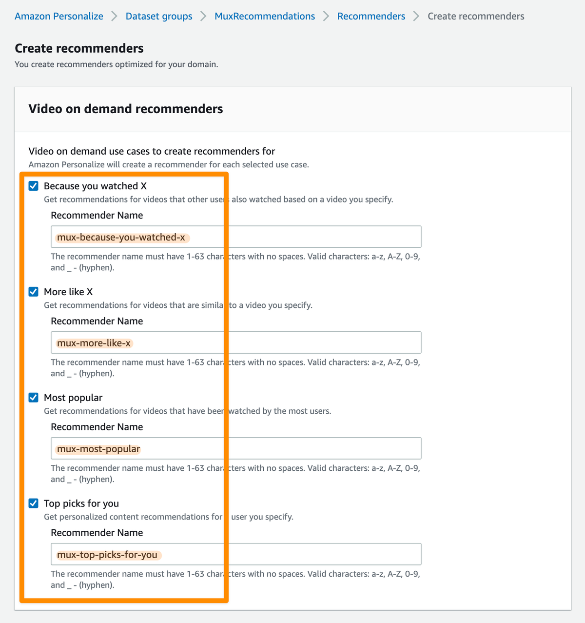 Building a Recommendation Engine with Amazon Personalize and Mux | Mux