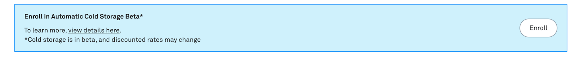 Introducing our coolest pricing lever yet: Automatic Cold Storage | Mux