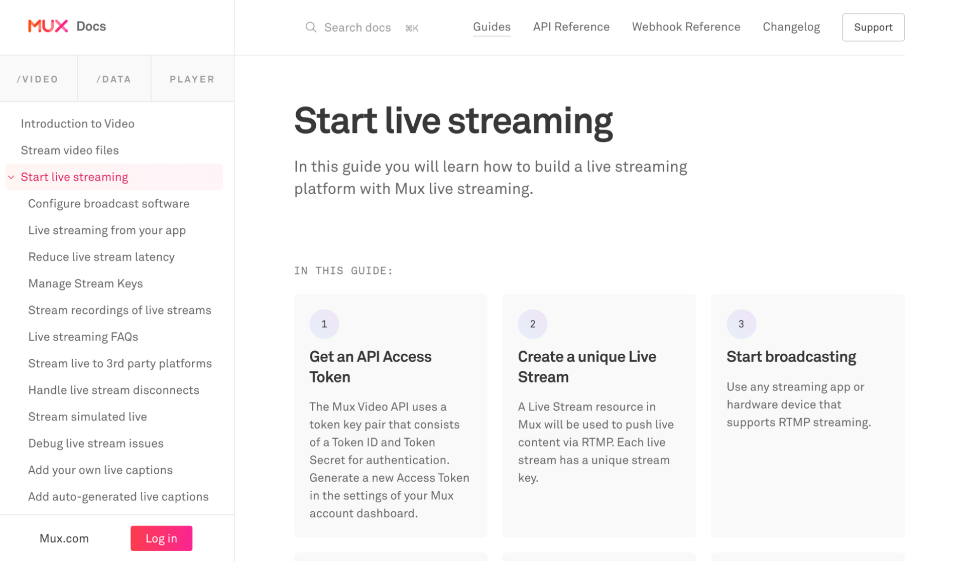 The building blocks of great docs | Mux