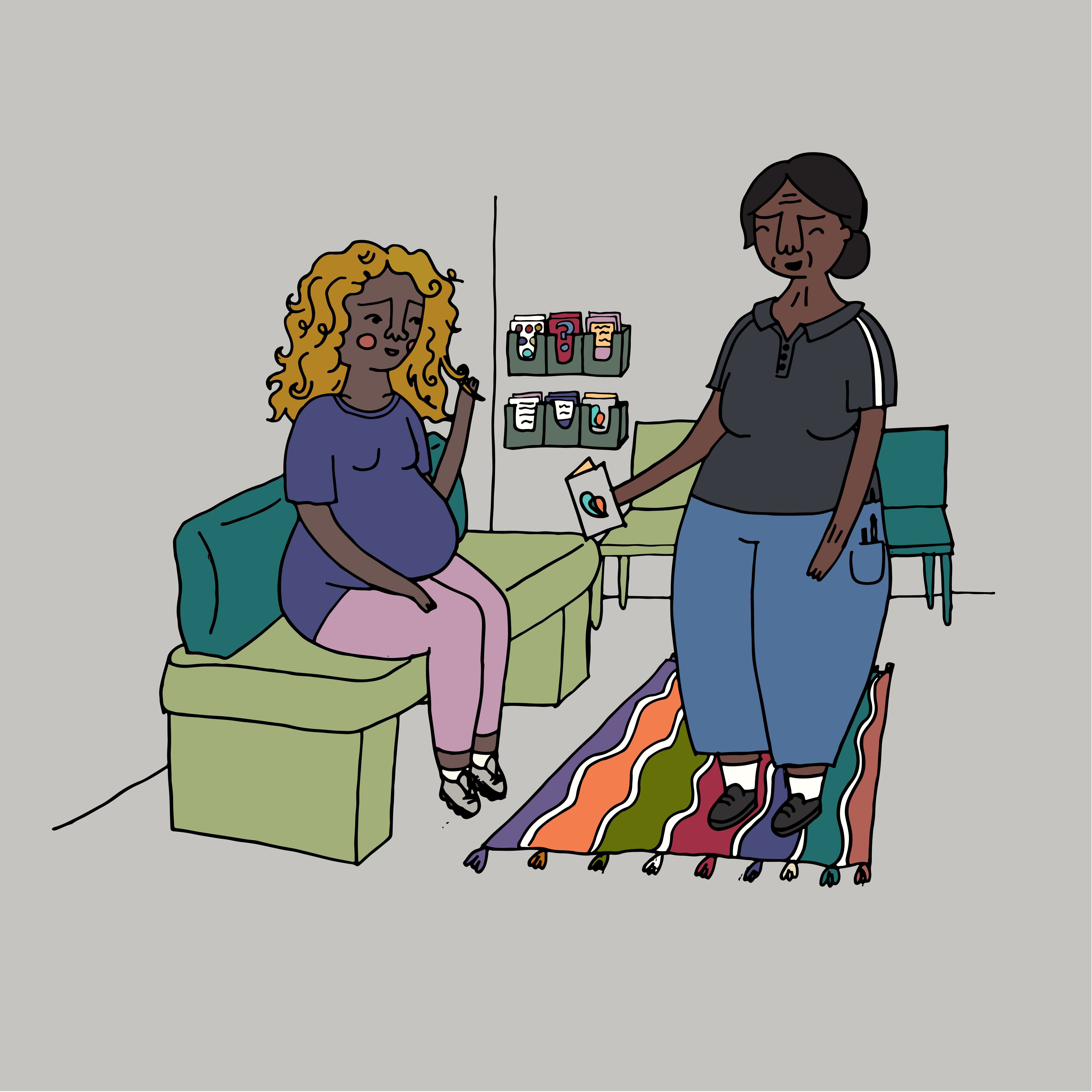 Pregnant in prison - PANDA can help