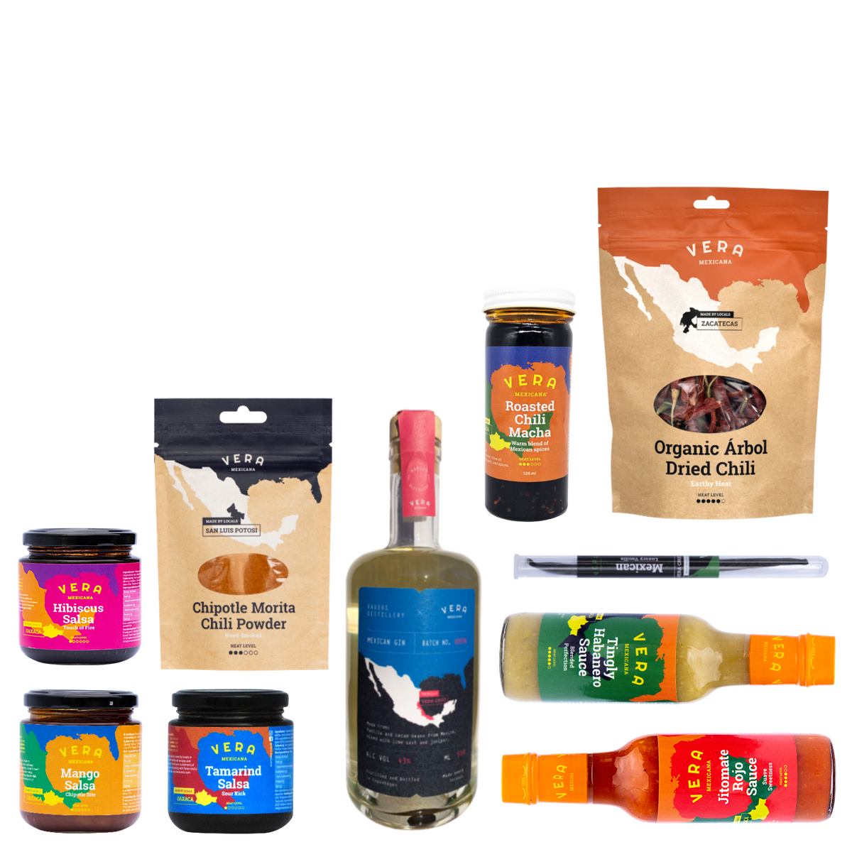 Medium Hot Sauce Bundle | Vera Mexicana Medium Hot Sauce Bundle | Vera Mexicana