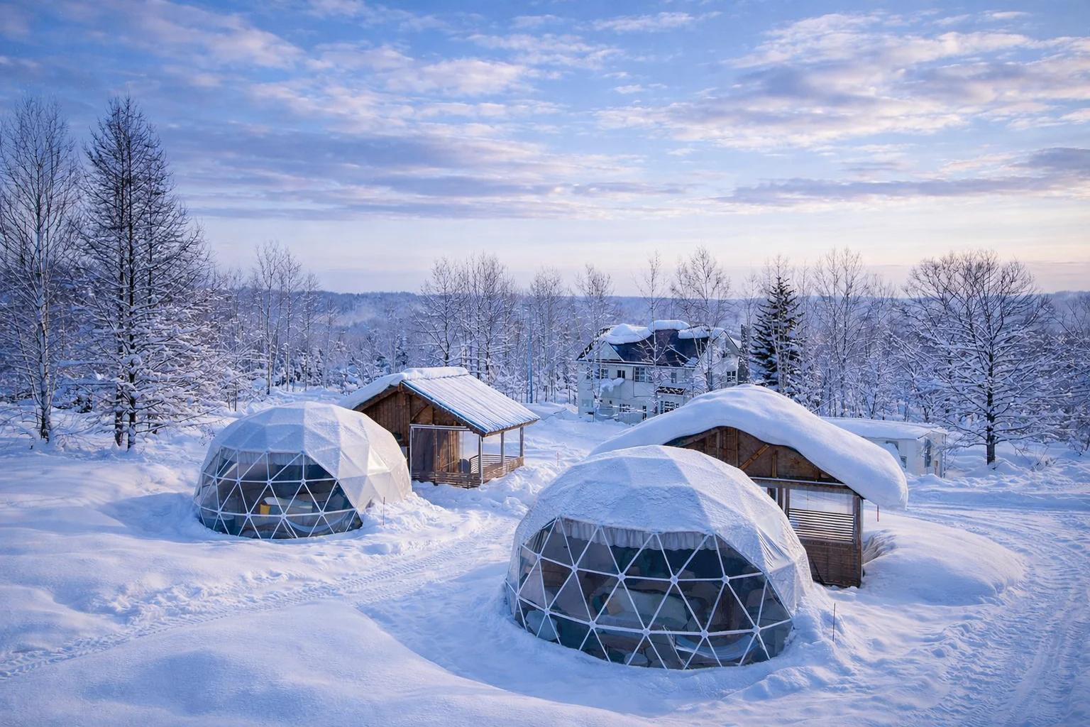Glamping in the Snow in Japan: Winter Domes and Cabins Near Ski Resorts