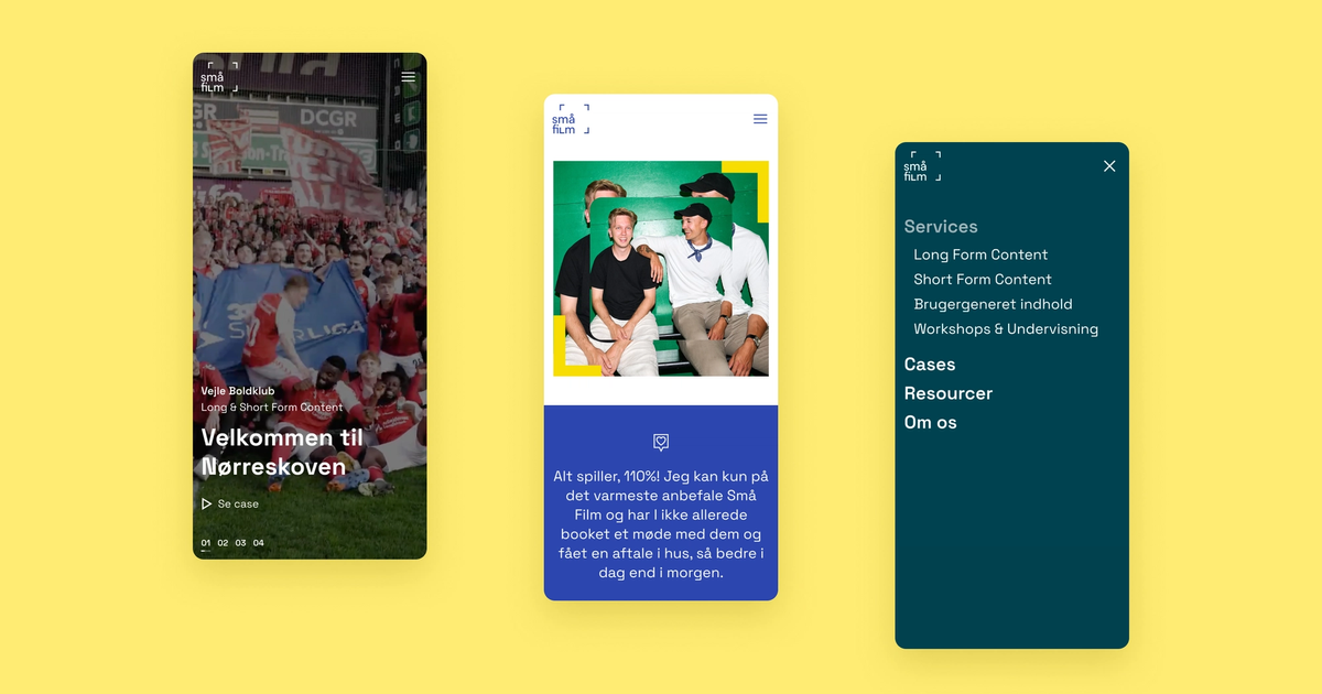 Case: Små Film | Nethart